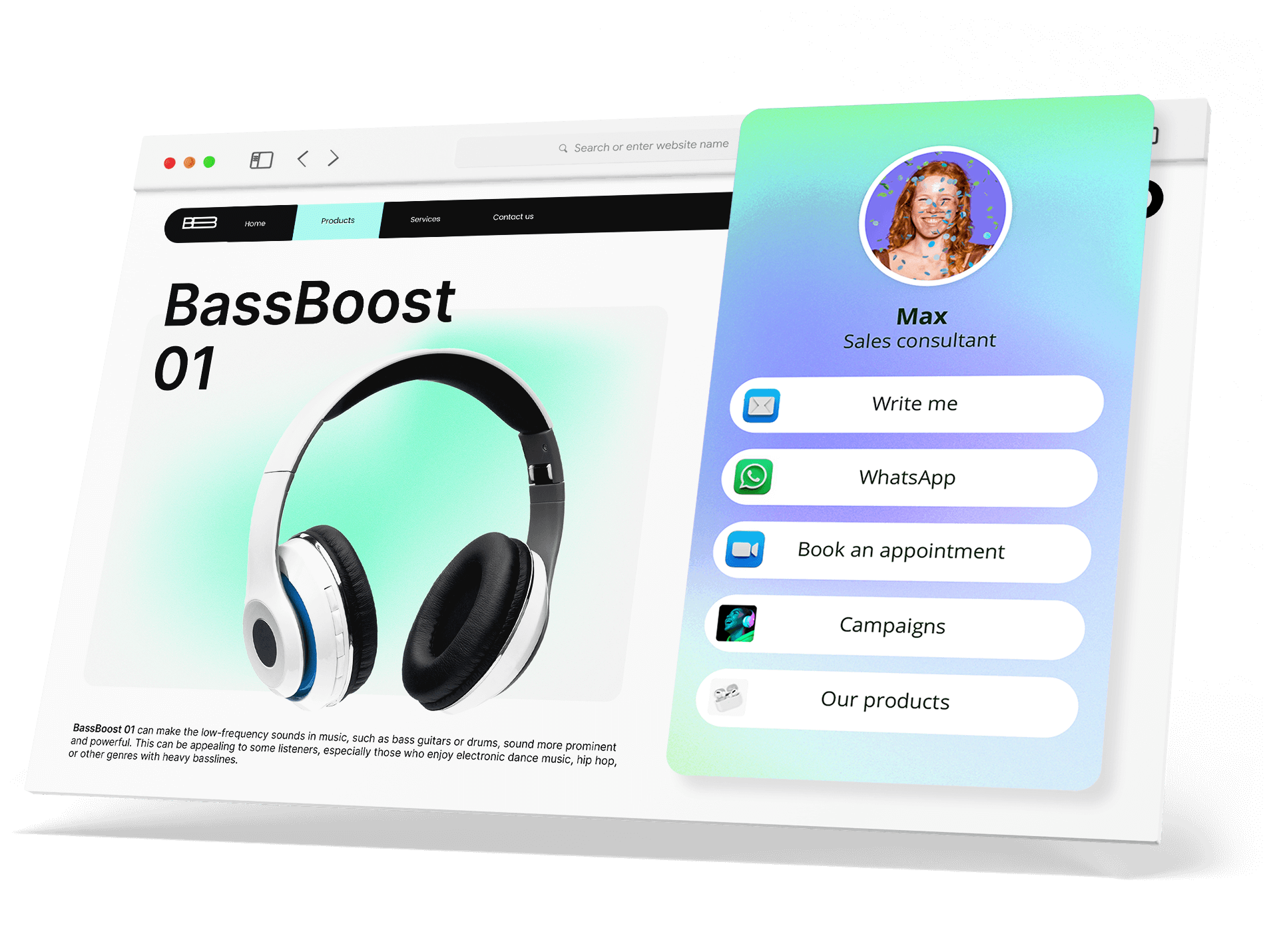 Lead2Team | HTML Embed Card, quick access from the web